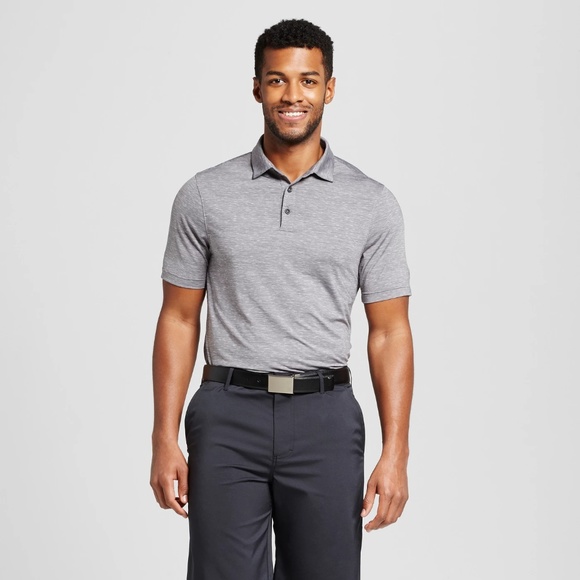 C9 by Champion | Shirts | New C9 Champion Mens Gray Space Dye Golf Polo ...